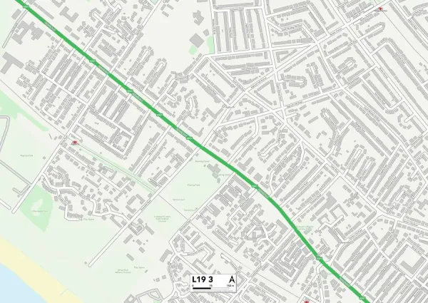 Liverpool Postcode Map