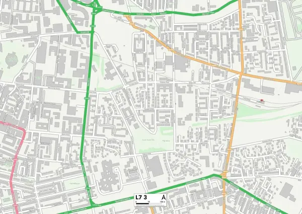 Liverpool Postcode Map