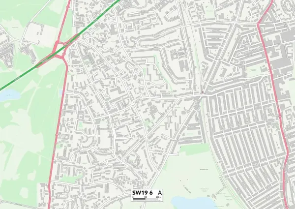 Merton SW19 6 Karte Unsere schönen Wandkunst- und Fotogeschenke ...