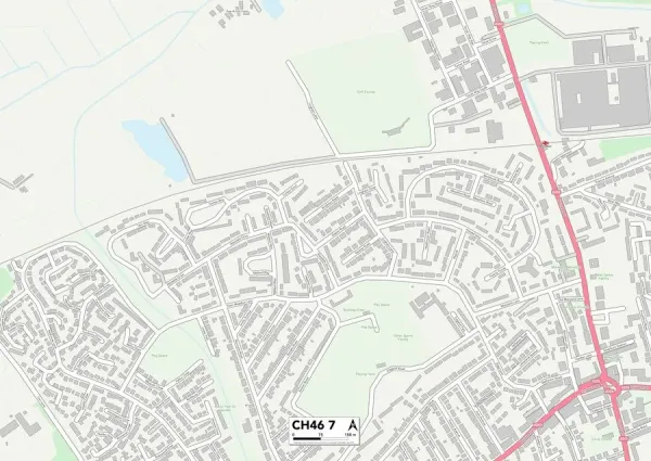 Wirral, CH46, 7 Karte Unsere schönen Wandkunst- und Fotogeschenke ...