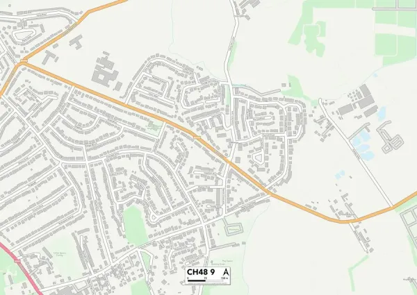 Wirral Karte 48-49 Unsere schönen Wandkunst- und Fotogeschenke umfassen ...