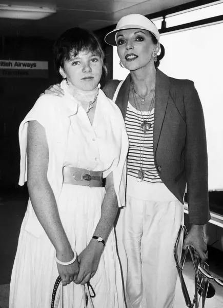 Joan Collins Daughters