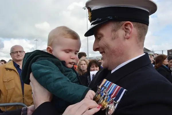 HMS Daring returns mome Weapon Engineer Officer Lieutenant