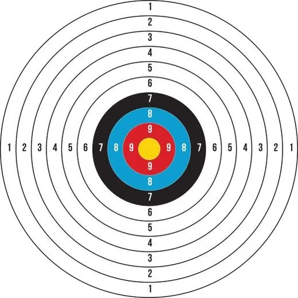 Olympic Archery Target