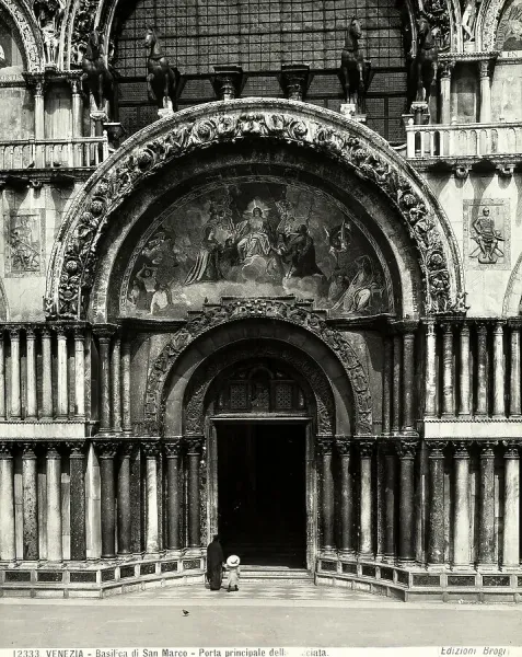 Main door of Saint Marks Basilica in Venice Our beautiful Wall Art and ...