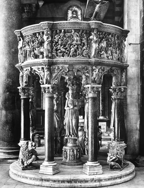 Giovanni Pisano Pulpit Pisa Kornbluth Pisa Cathedral Pulpit