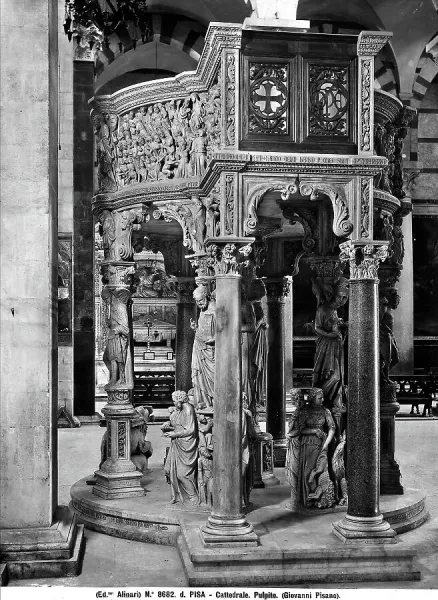 Giovanni Pisano Pulpit Pisa Kornbluth Pisa Cathedral Pulpit