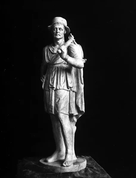 Statue of a hunter. Work by Luca della Robbia Our beautiful Wall Art ...
