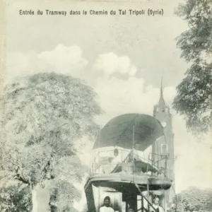 Tripoli, Lebanon Double-decker Horse Tram Our beautiful Wall Art and ...