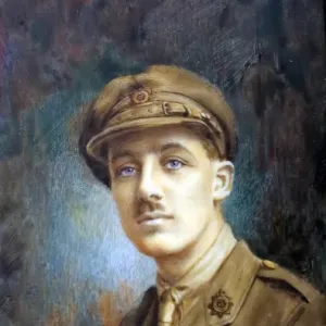 Photographic portrait of Officer of the Devonshire Regiment