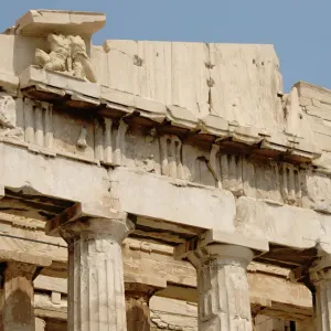 Greek Art. Parthenon (447-438 BC). Acropolis. Athens