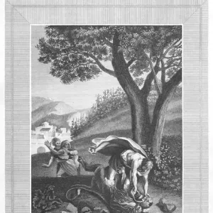 The birth of Samson. Date: circa late 19th century