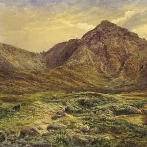 Shimna River and Mourne Mountains a view of the Mournes in