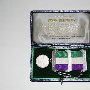 Suffragette Hunger Strike Medal Christmas Card Our beautiful Wall Art ...