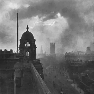 Whitehall War Office and the Banqueting House, London