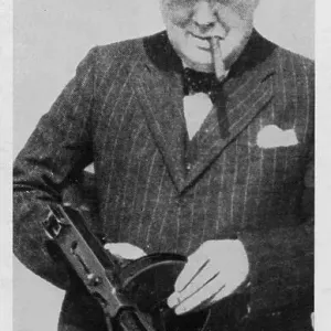 The Spirit of Britain Winston Churchill Our beautiful Wall Art and ...