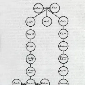 Adam And Eve Genealoy Chart Genesis 5: The Generations From Adam To