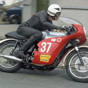 Photographic Print of Roger Bowler (Honda) 1979 Formula One TT