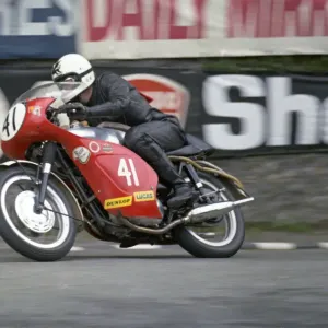 Photographic Print of Roger Bowler (Honda) 1979 Formula One TT