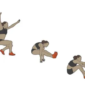 Long Jump Hang Technique