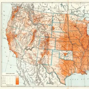 Political Map of North America 1895 Our beautiful Wall Art and Photo ...