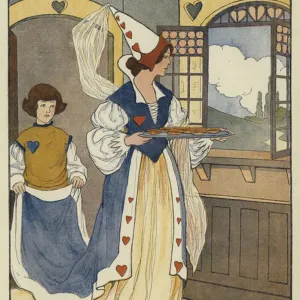 Nursery Rhymes -- Knave and Queen of Hearts available as Framed Prints ...