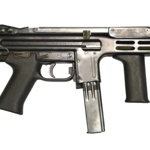 Thompson Model 1928 submachine gun with drum magazine