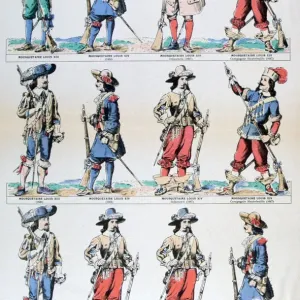 Musketeers of Louis XIII, 17th century (19th century)