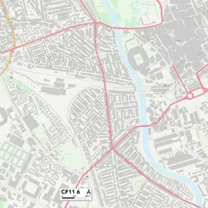 Postcode Sector Maps Art Prints Collection