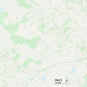 Postcode Sector Maps Art Prints Collection