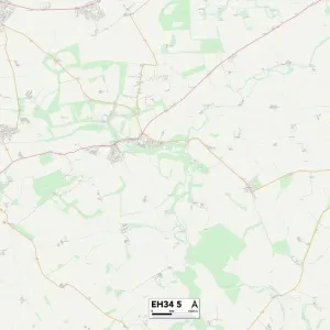 Postcode Sector Maps Art Prints Collection