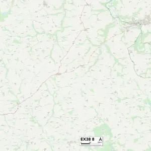 Postcode Sector Maps Art Prints Collection