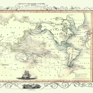 Photo Mug of Mercator / World Map / 1587 - Media Storehouse