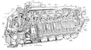 Aeroengines - Piston Cutaways (Cutaways) (FlightGlobal)
