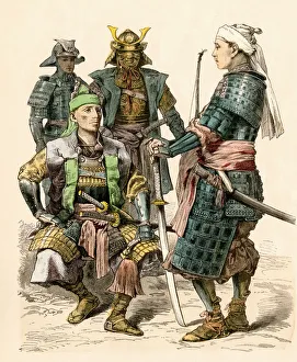 Japanese samurai armor (Historic) Collection Our beautiful Wall Art and ...