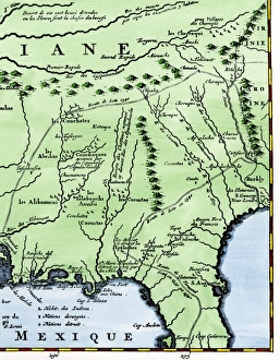 Hernando Desoto Voyage Map