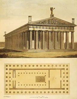 Parthenon Plan The Acropolis And Parthenon In Athens — Song For