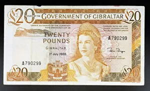 20 Pounds Banknote Art Prints, Posters & Puzzles