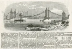 Chelsea Suspension Bridge Art Prints, Posters & Photo Prints