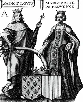 Louis Ix King Of France 1214 1270 Art Prints, Posters & Puzzles