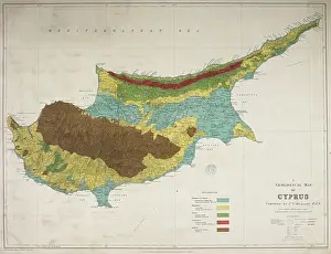 Geological Map Art Prints, Posters & Puzzles