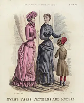 Myras Paris Patterns Art Prints, Posters & Puzzles