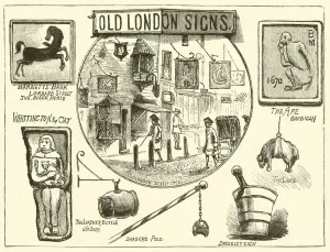 Old London Signs Art Prints, Posters & Puzzles