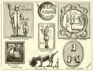 Old London Signs Art Prints, Posters & Puzzles