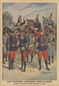 France Army Drawing History, Military, Costume, French Army Uniforms,