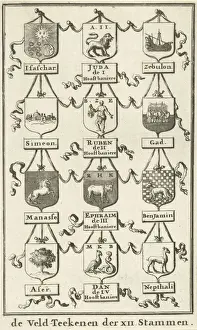 Twelve Tribes Of Israel Art Prints, Posters & Puzzles