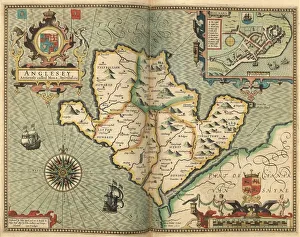 John Speed's County Maps, 1611 Art Prints, Posters & Puzzles