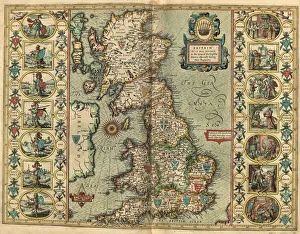 John Speed's County Maps, 1611 Art Prints, Posters & Puzzles
