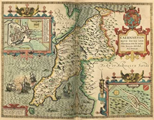 John Speed's County Maps, 1611 Art Prints, Posters & Puzzles