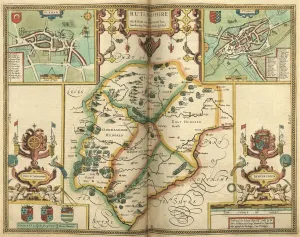 John Speed's County Maps, 1611 Art Prints, Posters & Puzzles